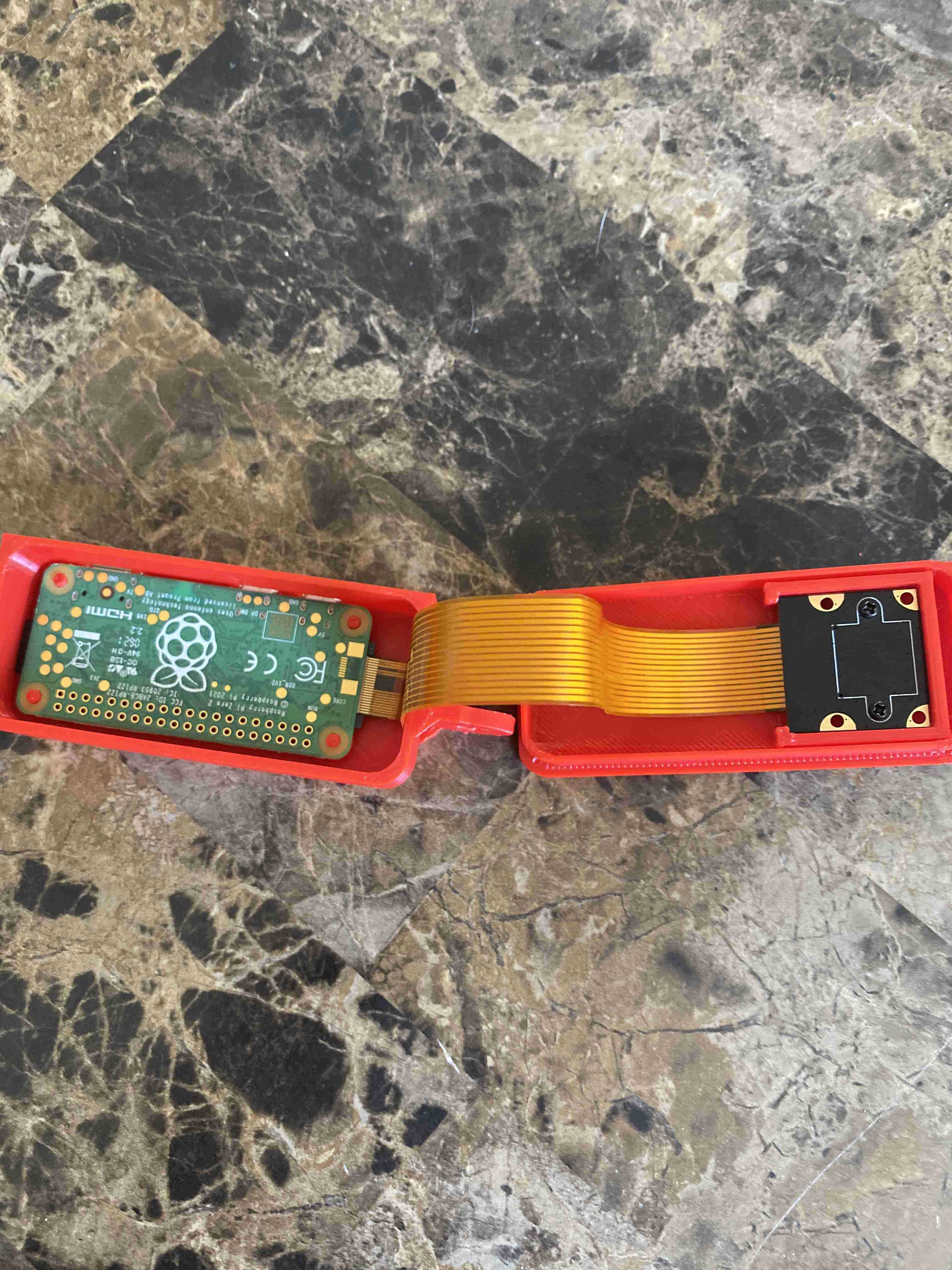 Raspberry Pi Zero Case w/ Gopro mount by JonsMind | Download free STL model | Printables.com