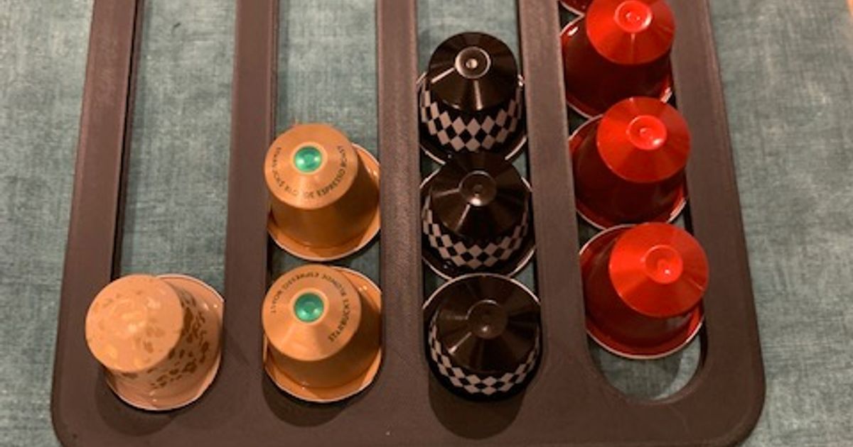 Nespresso original capsules holder par Knott | Téléchargez gratuitement ... Nespresso original capsules holder par Knott | Téléchargez gratuitement ...