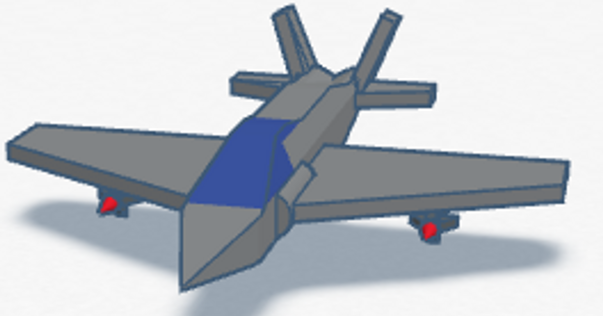 falcon fighter plane by SKWID | Download free STL model | Printables.com