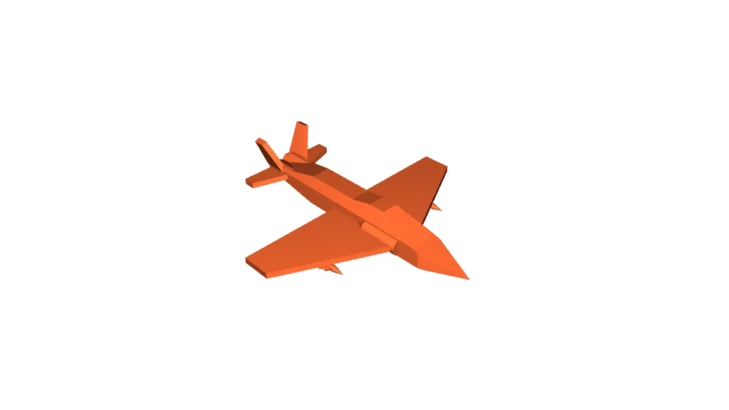 falcon fighter plane by SKWID | Download free STL model | Printables.com
