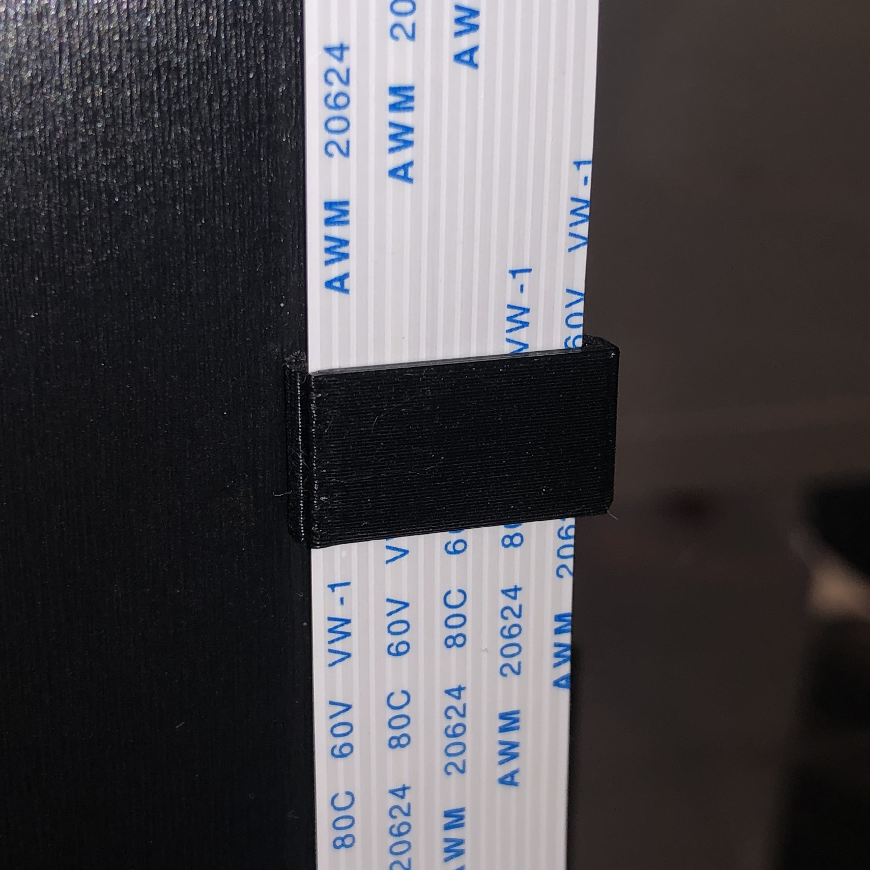 Simple Raspberry Pi Camera Ribbon Cable Clip by scubam@xx | Download ...