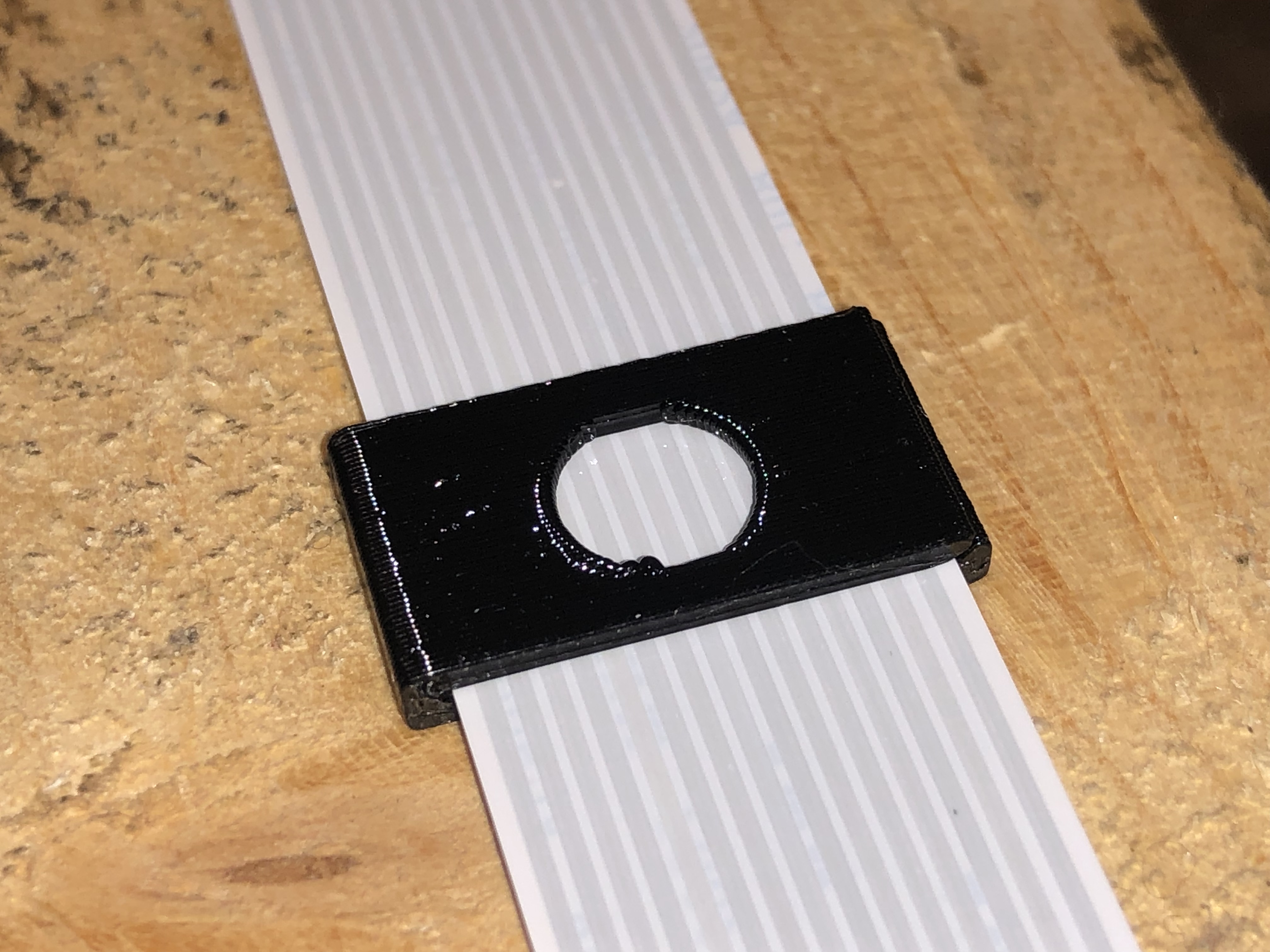 Simple Raspberry Pi Camera Ribbon Cable Clip by scubam@xx | Download ...
