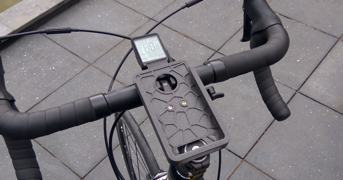 Bicycle Stem Phone Mount by The3Designer | Download free STL model ...