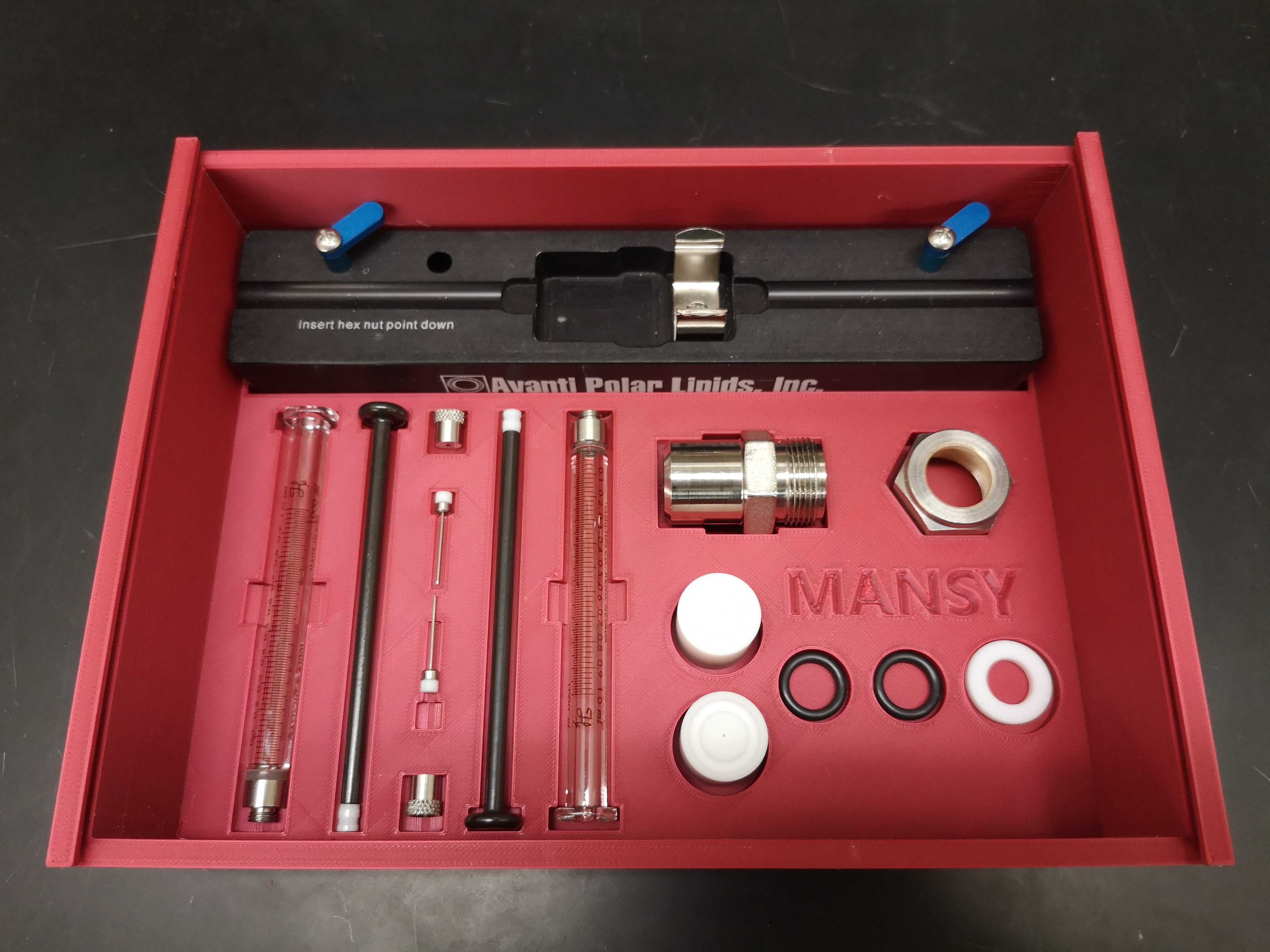 Storage box for Avanti's Extruder Set by Serge Nader | Download free ...