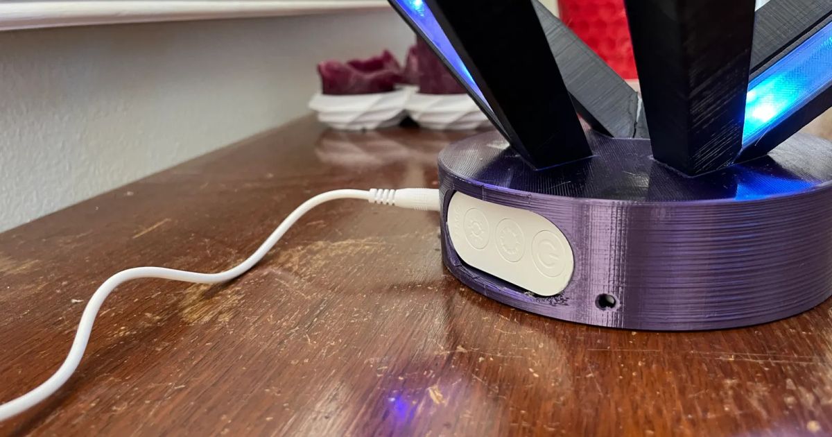 Base for Infinity Cube with Govee Lighting by SM Prints | Download free ...