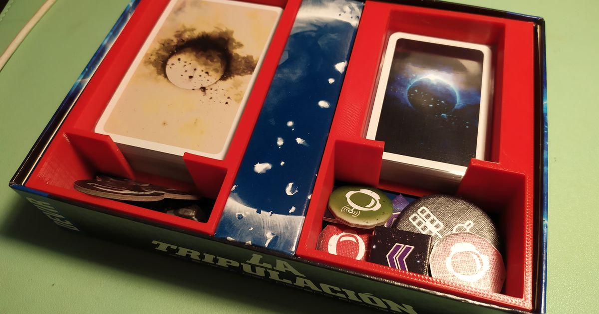 The Crew Game Insert (Sleeved) by freakrho | Download free STL model ...
