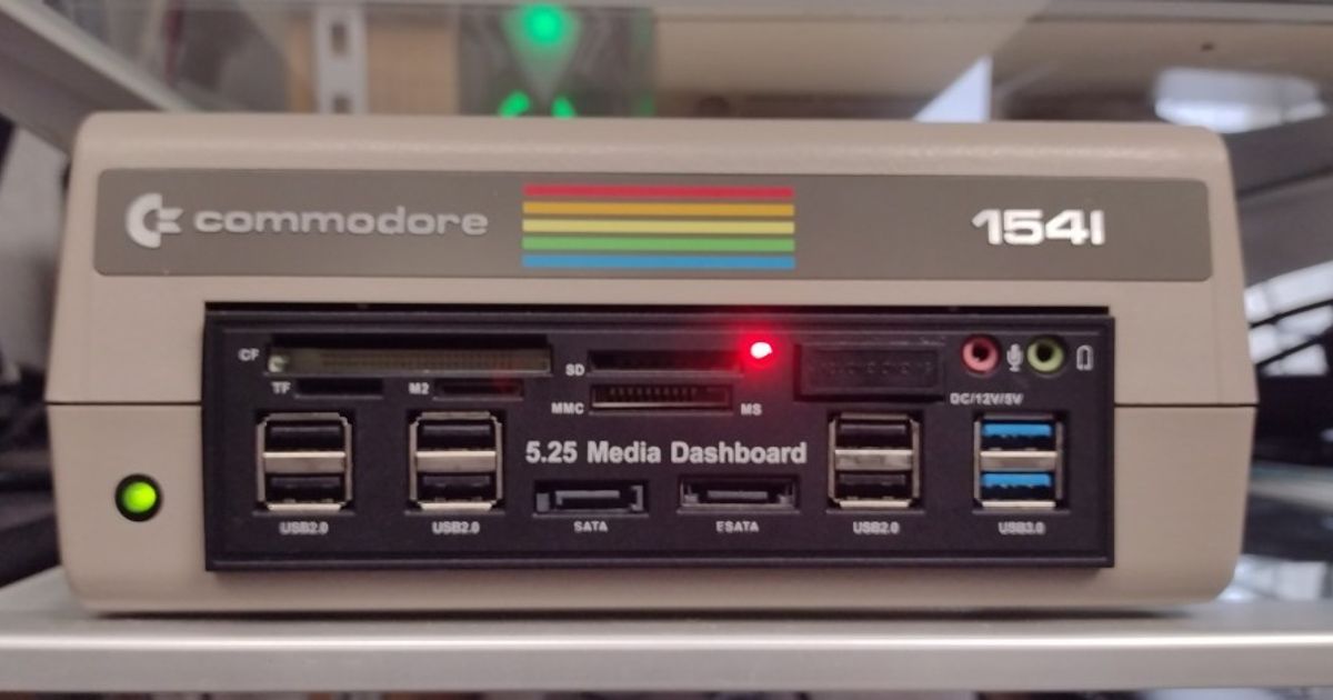 C1541x Media Module | Commodore 1541 Impostor by CubicleNate | Download free STL model ...