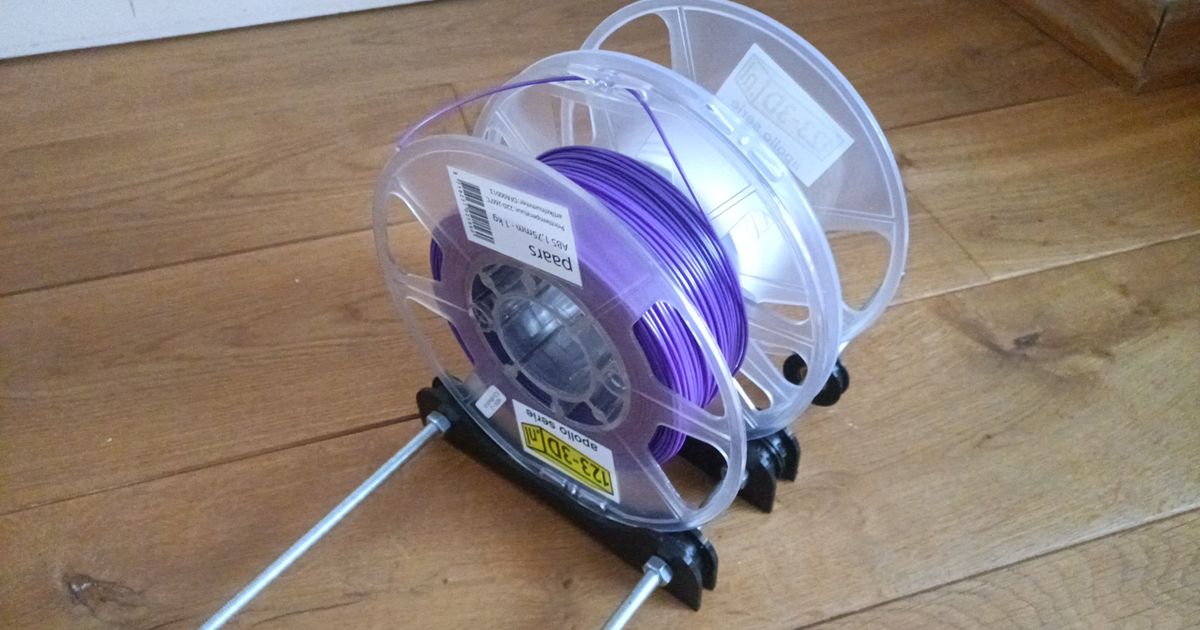Filament storage and roller in one by wfvn | Download free STL model ...