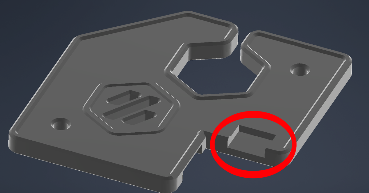 Z Belt Cover with Rail cutout by Ibot_3D | Download free STL model ...