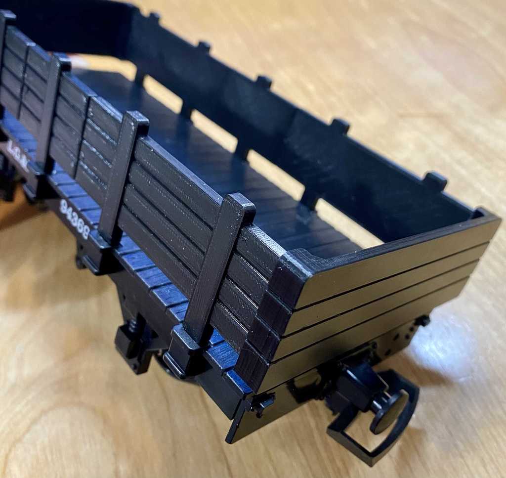 Flatbed Toytrain Side Rails 4 High (LGB) by ScubaSteve | Download free ...