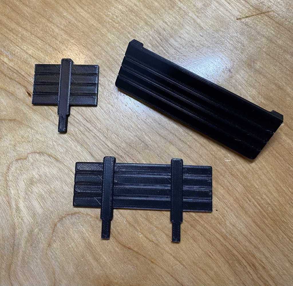 Flatbed Toytrain Side Rails 4 High (LGB) by ScubaSteve | Download free ...