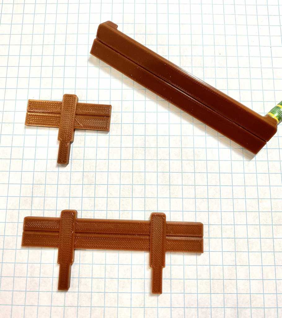 Flatbed Toytrain Side Rails (LGB) by ScubaSteve | Download free STL ...