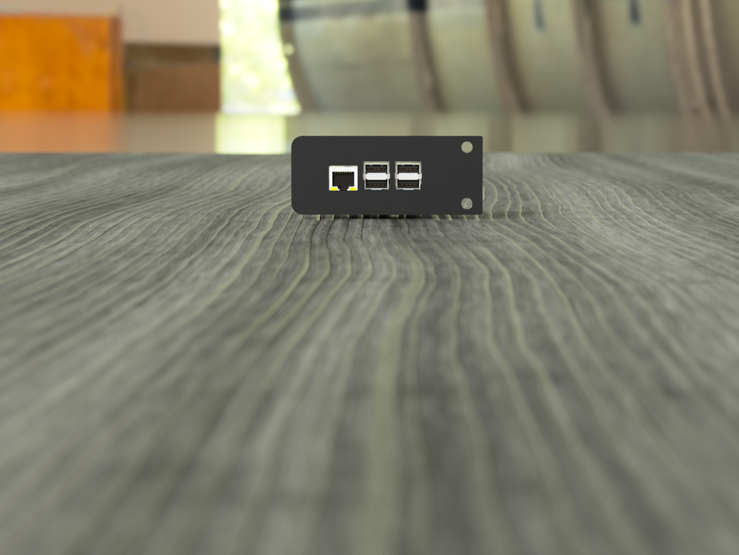 Raspberry Pi 3 case Rack Mounted (1u) UPDATED by KH | Download free STL ...