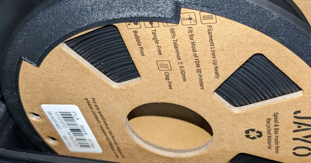 JAYO AMS cardboard_spool_ring for Bambu Labs AMS P1P X1C by KSB ...