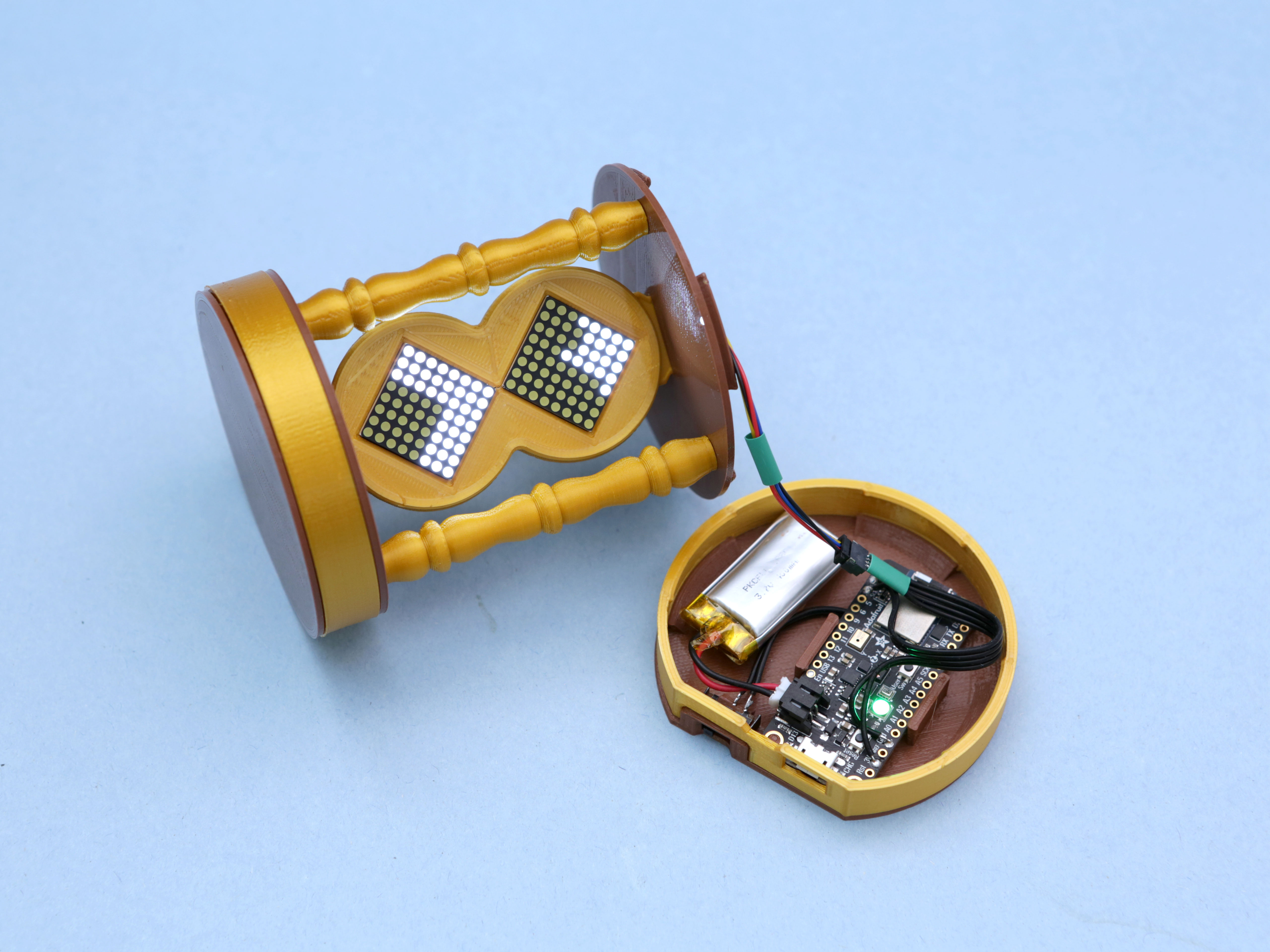 LED Matrix Hourglass by Adafruit | Download free STL model | Printables.com