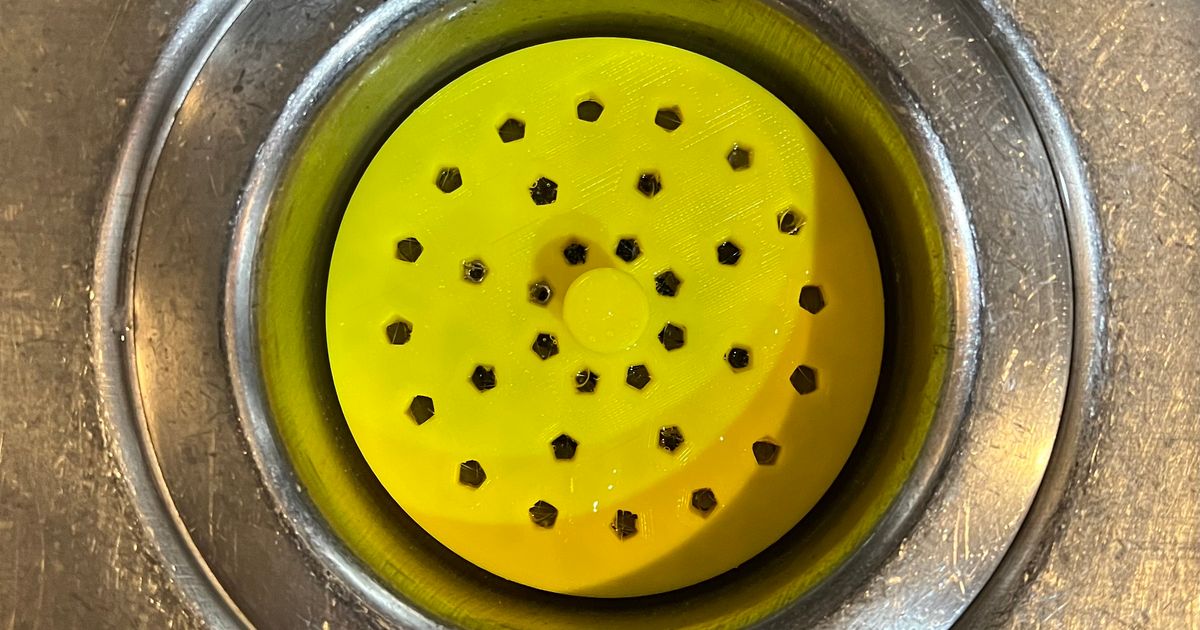 Drain Strain by MobilePigeon862 | Download free STL model | Printables.com
