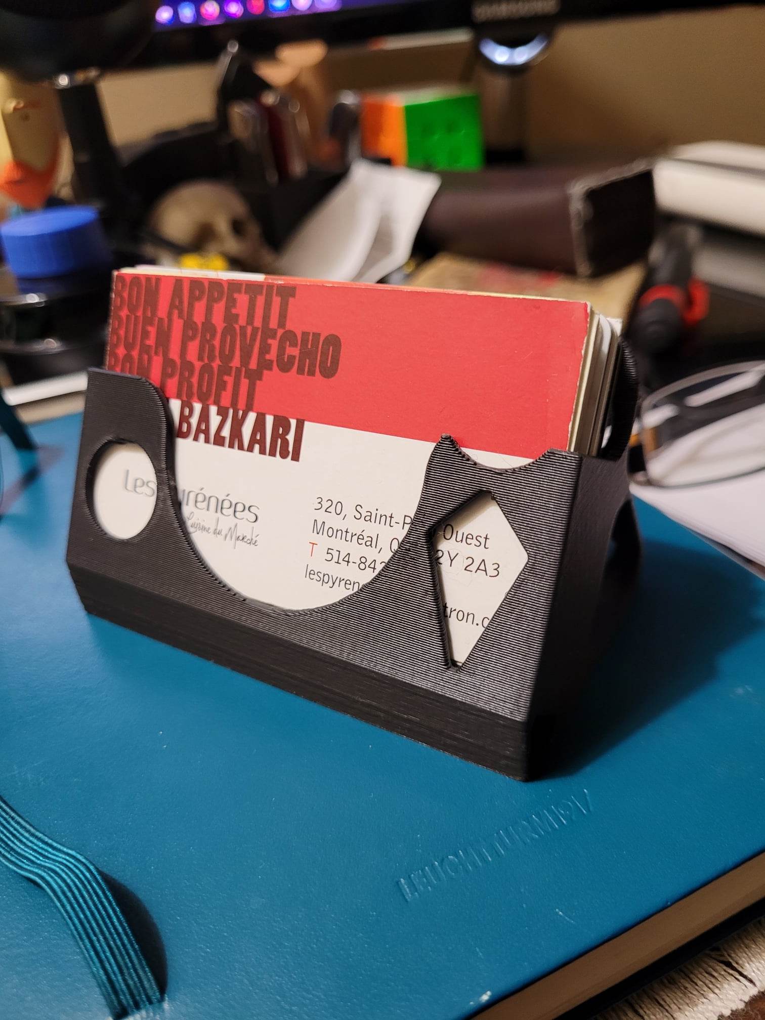 Business Card Holder by JavierH | Download free STL model | Printables.com
