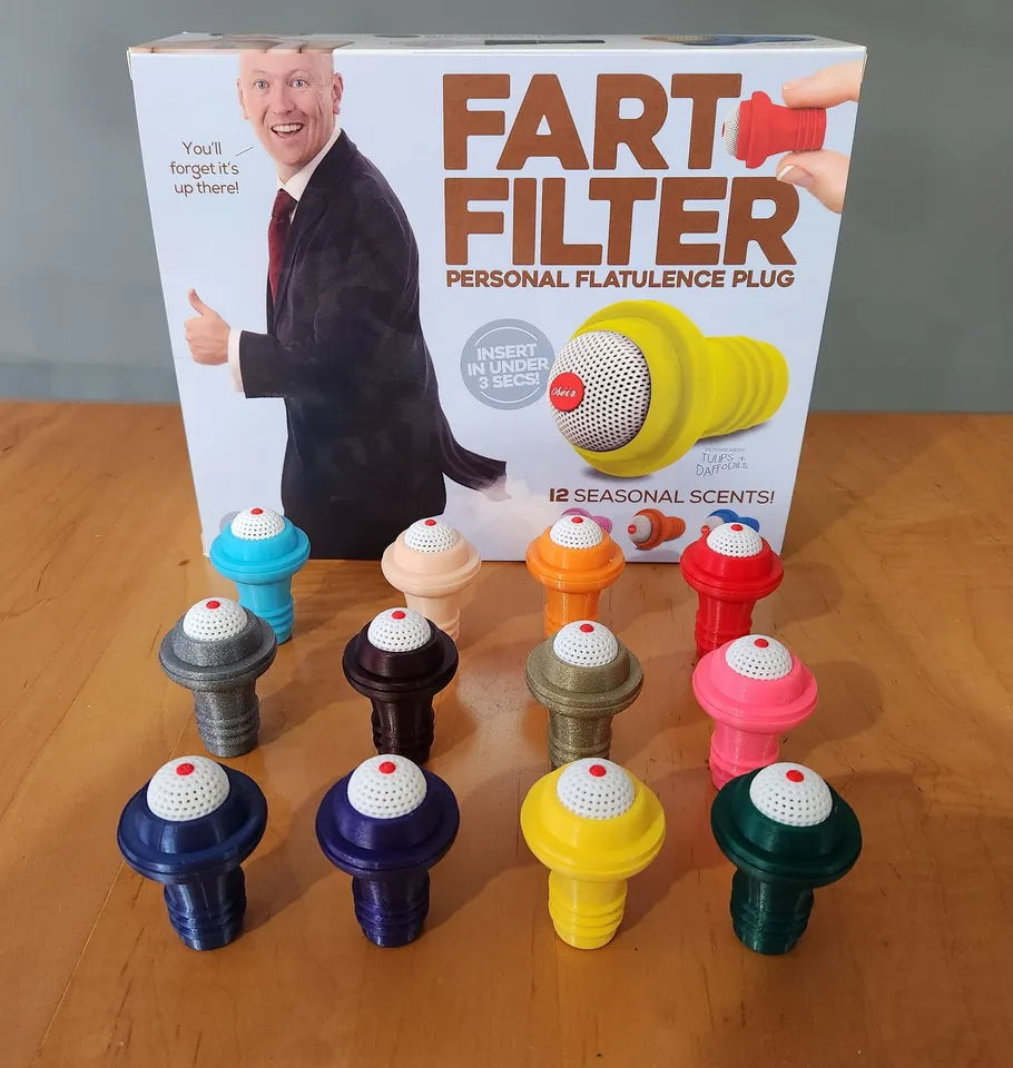 Fart Filter by DesignFlaw06 | Download free STL model | Printables.com