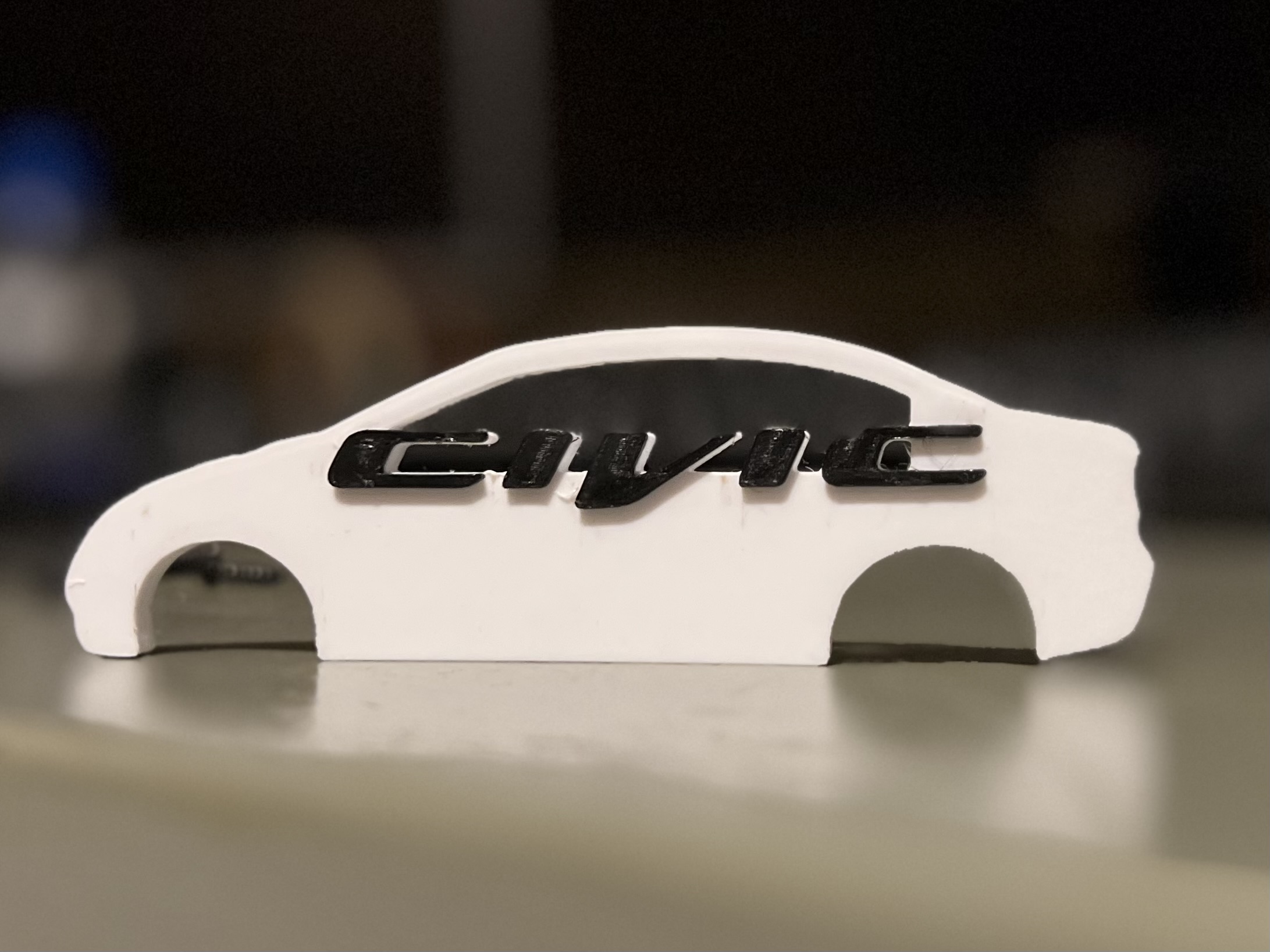 Honda Civic Badge por JakeCraftChannel | Descargar modelo STL gratuito ...