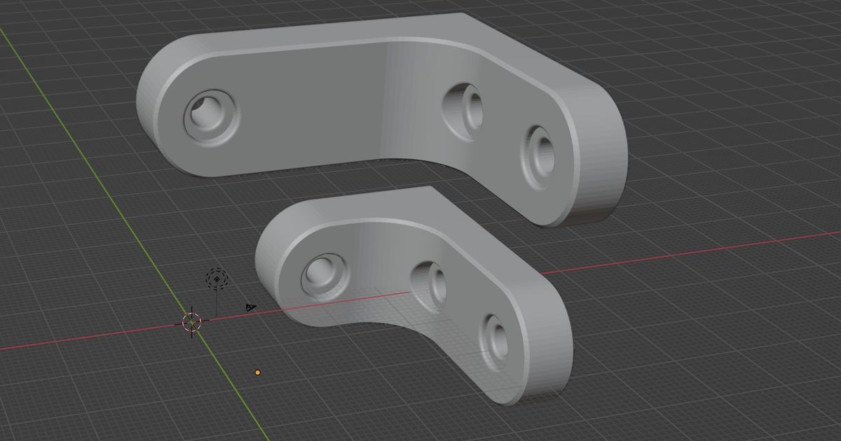 Extended Z Brace Extrusion Connection by beans | Download free STL ...