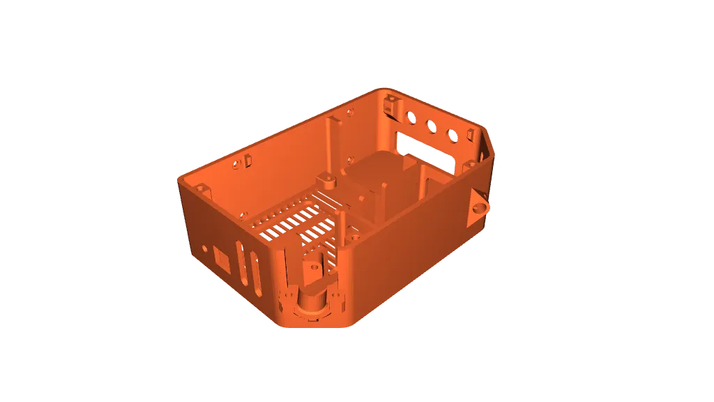 Big Einsy case + RPI Zero Cutout by Mattlukc | Download free STL model ...