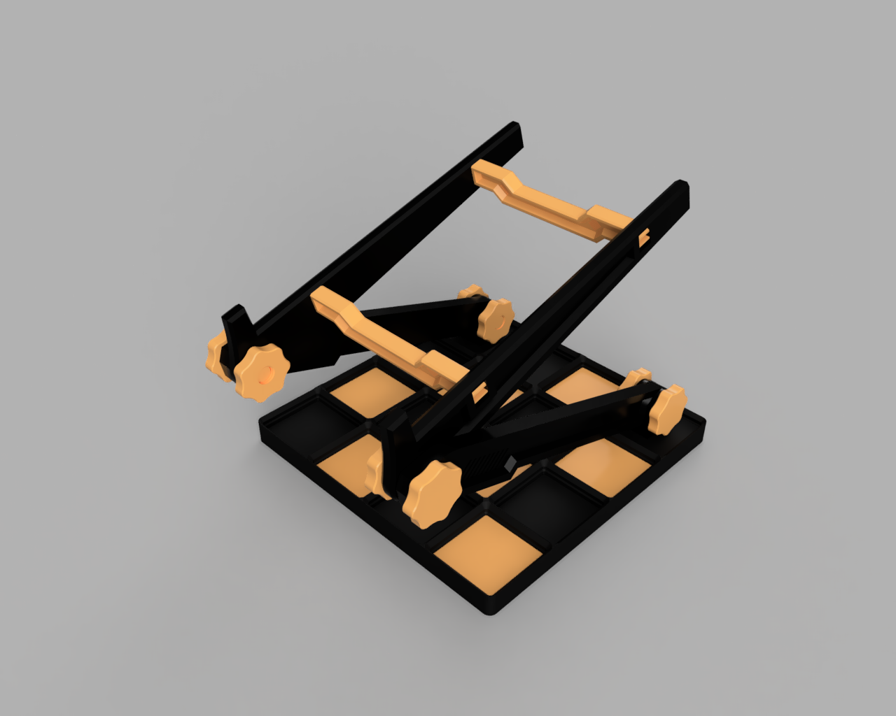 Gridfinity Tablet and Notebook Stand - Prusa Mini Compatible Base by ...