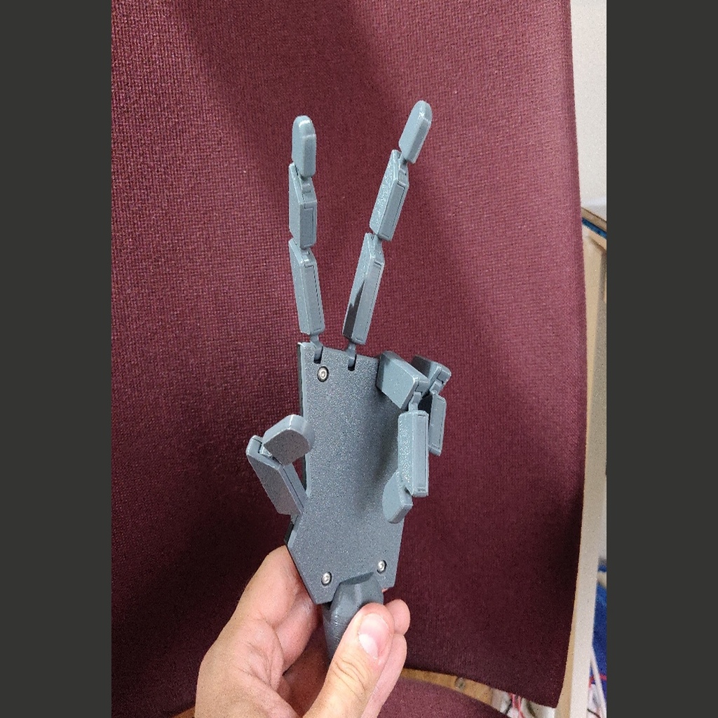 Articulated hand display stand for glove prop by dromanol | Download ...