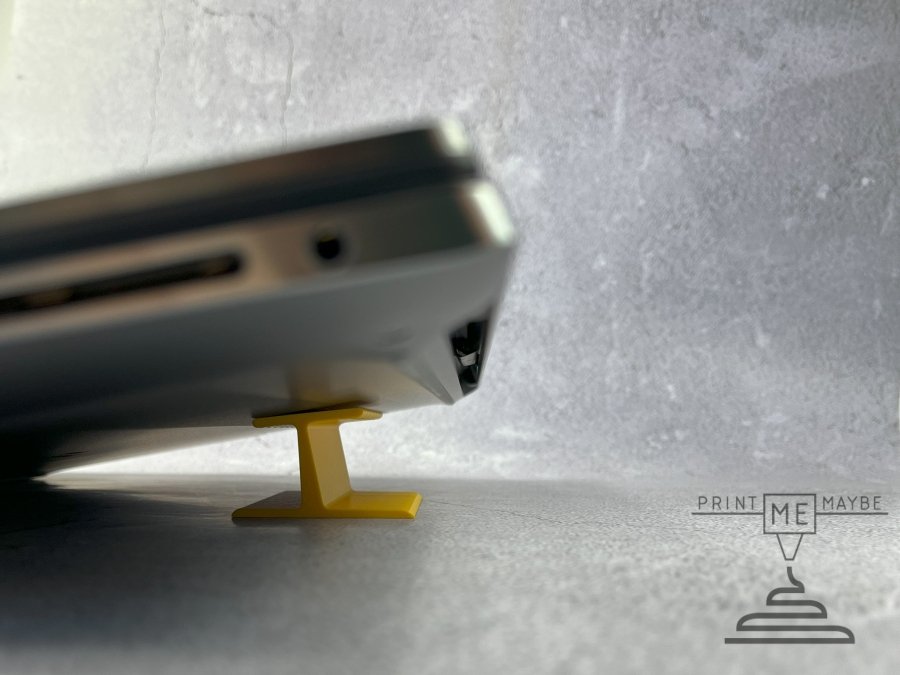 Very simple laptop stand (riser) by Print Me Maybe | Download free STL ...