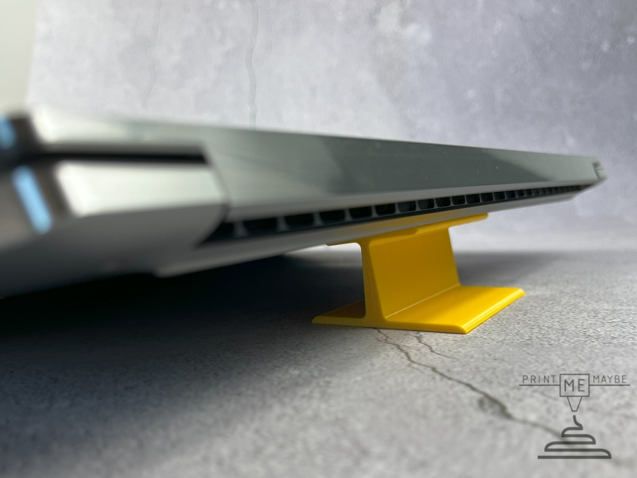 Very simple laptop stand (riser) by Print Me Maybe | Download free STL ...
