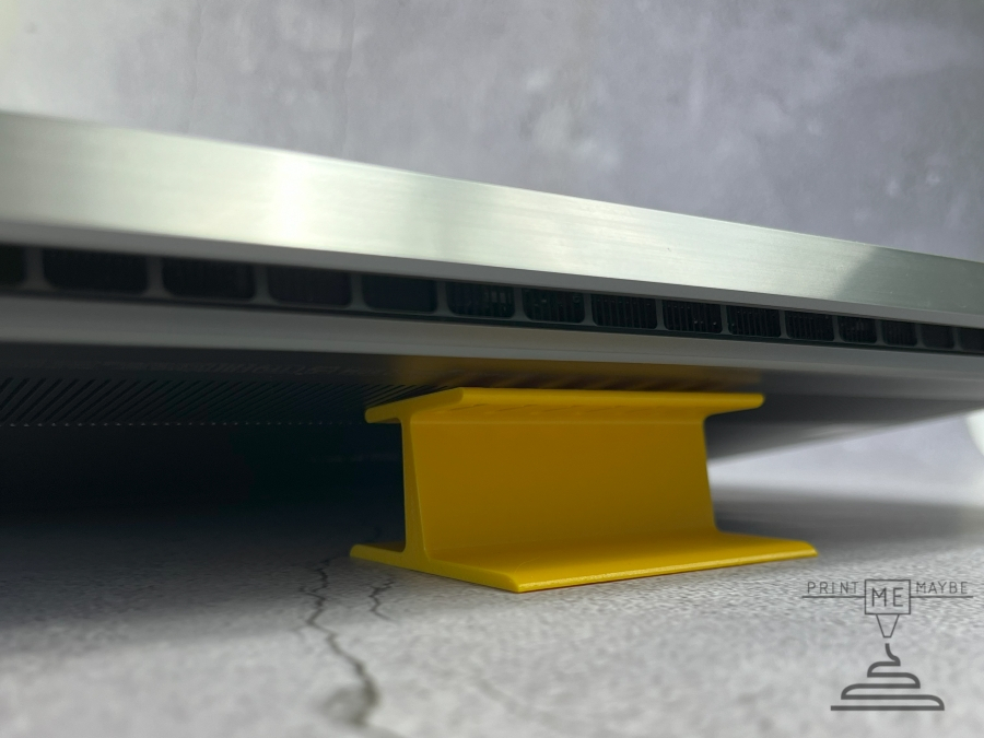 Very simple laptop stand (riser) by Print Me Maybe | Download free STL ...