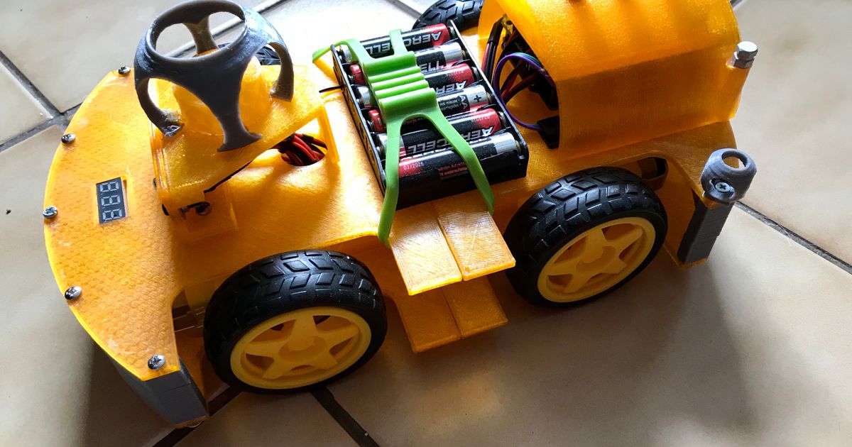 arduino_car by vnplus | Download free STL model | Printables.com