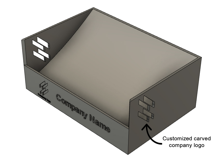 Customizable Company Business Card Holder by _havana9 | Download free ...