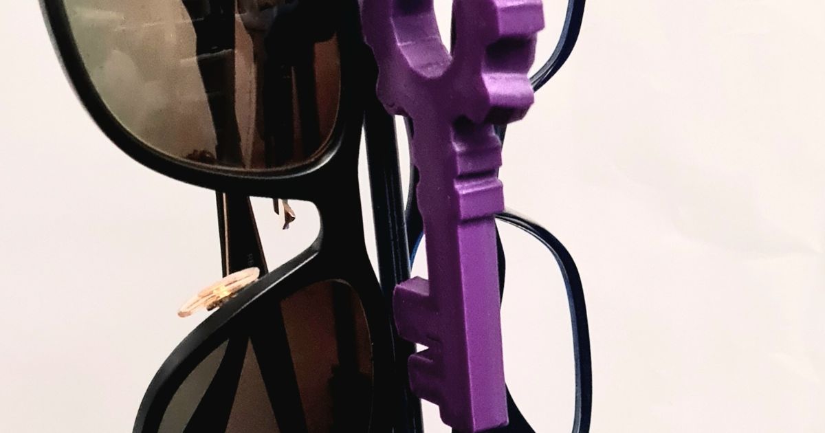Multi Purpose Stand Eyeglass Holder By Racknos Download Free Stl Model