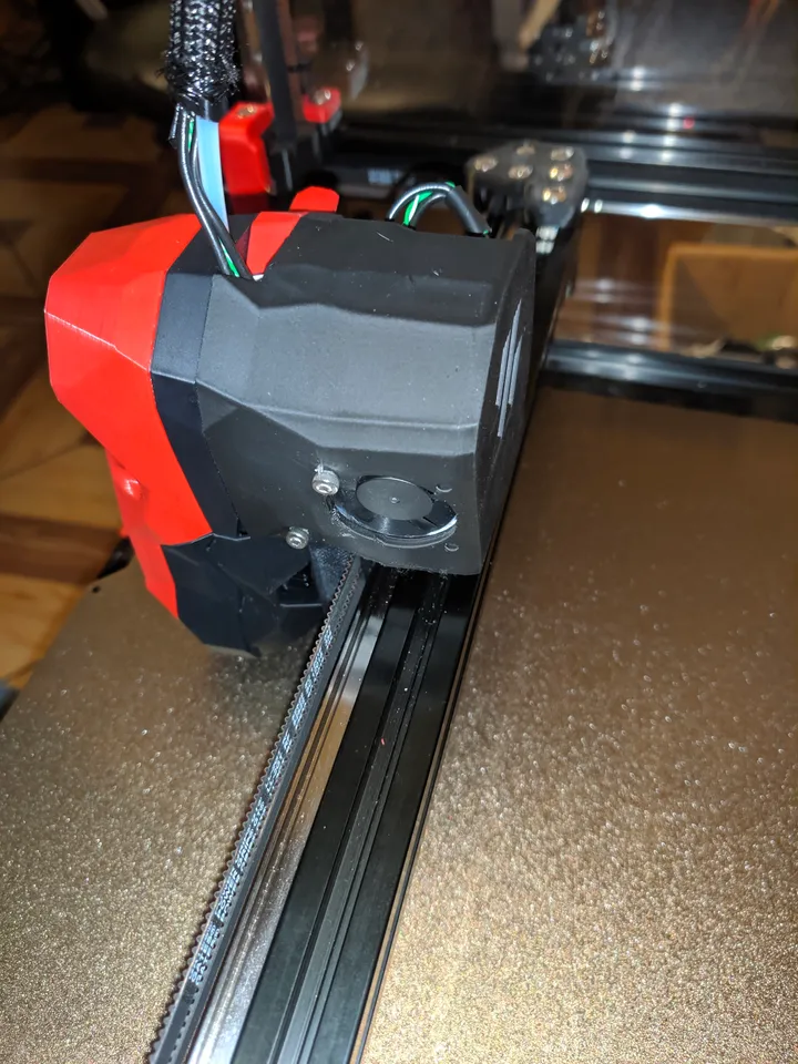 Voron Stealthburner CW2 EBB36 cable door with fan by Kuna | Download ...