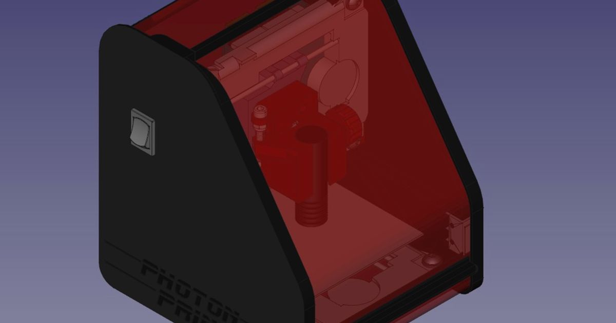 Photon Printer - FreeCAD Assembly by Zerginator | Download free STL model | Printables.com