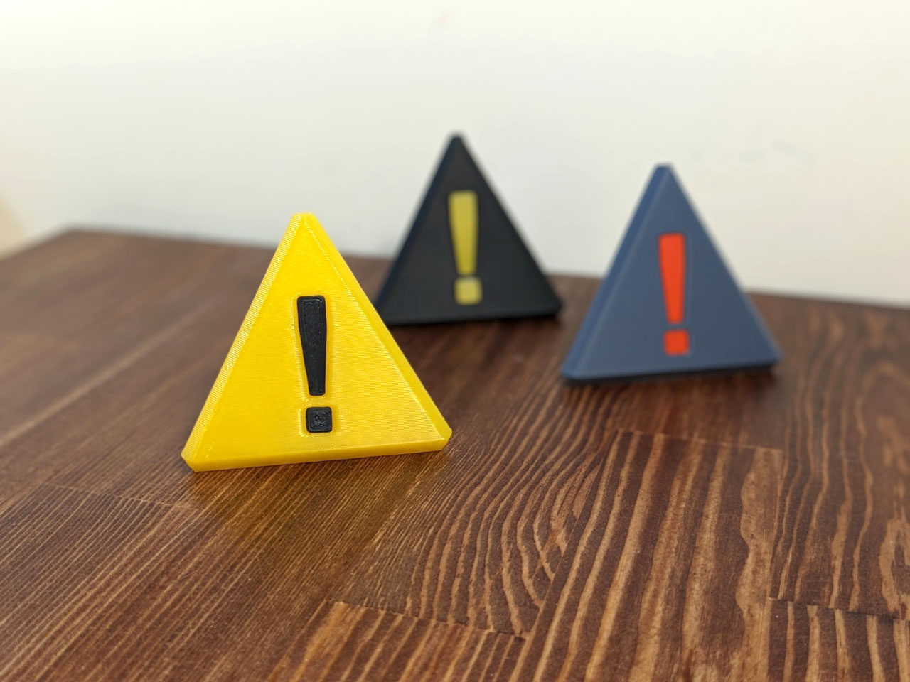 Caution Pyramid Sign by BaGooN | Download free STL model | Printables.com