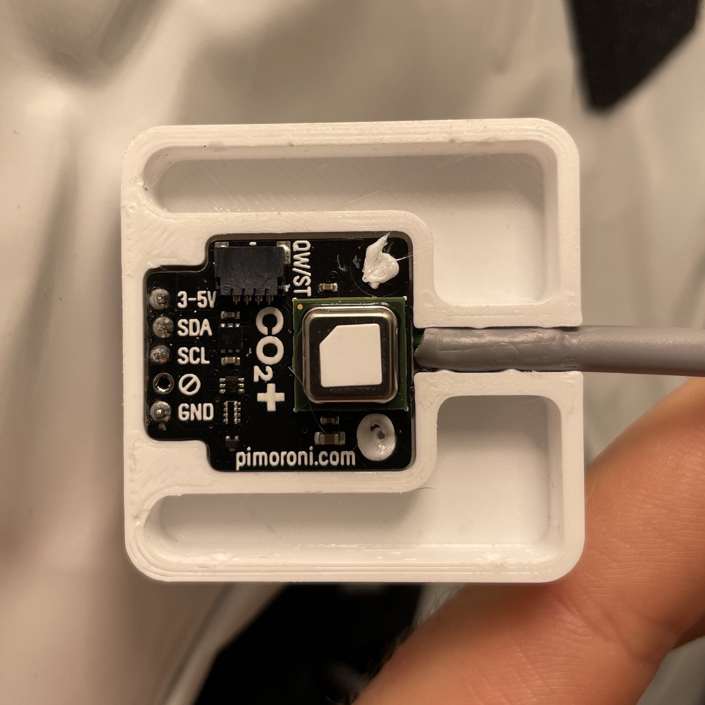 Pimoroni SCD41 CO₂ sensor case. by riodoro1 | Download free STL model ...