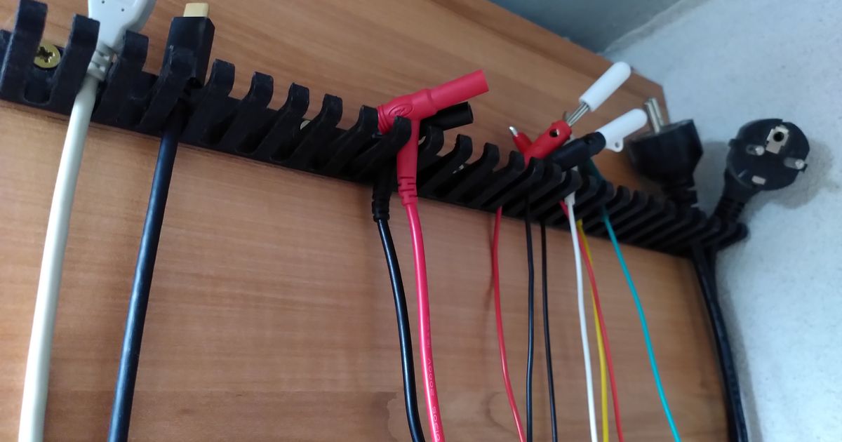 Cable sorter - Cable organizer by howil | Download free STL model ...