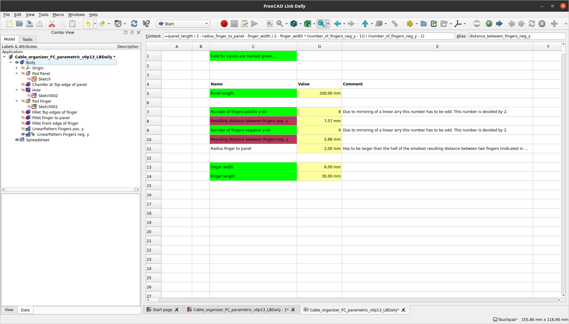 Cable sorter - Cable organizer by howil | Download free STL model ...