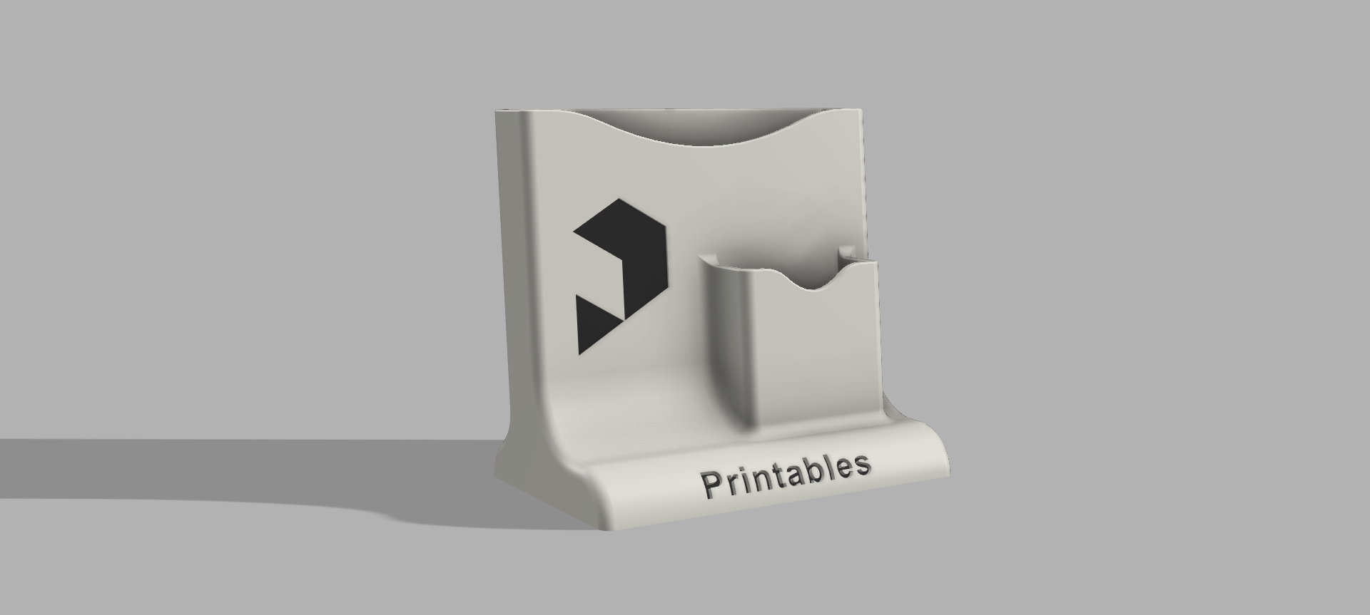 Business card & flyer Holder (customizable) by Maxime | Download free ...
