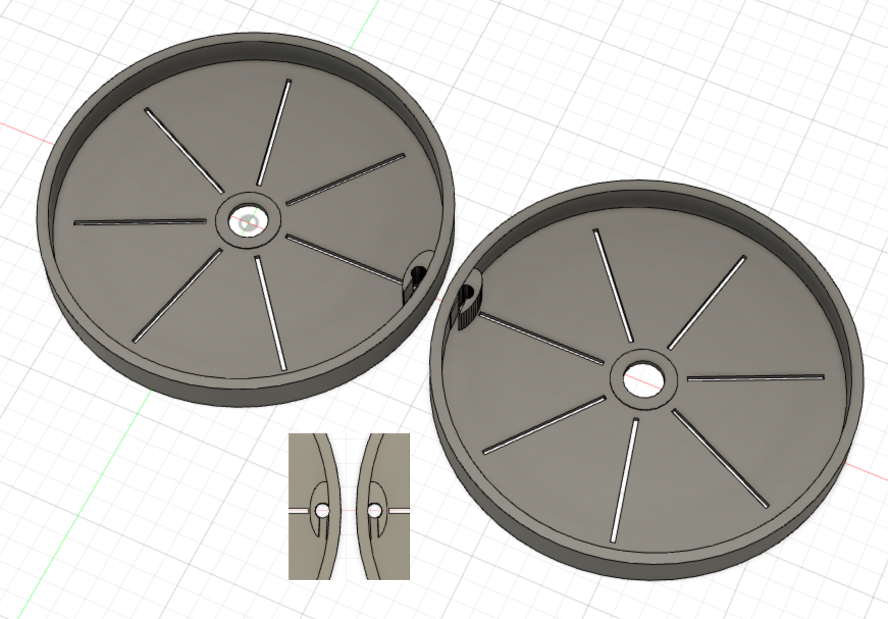 Auto-Rewind SpoolHolder REVERSE SPRING plus HOUSE for the 5th Spool on ...