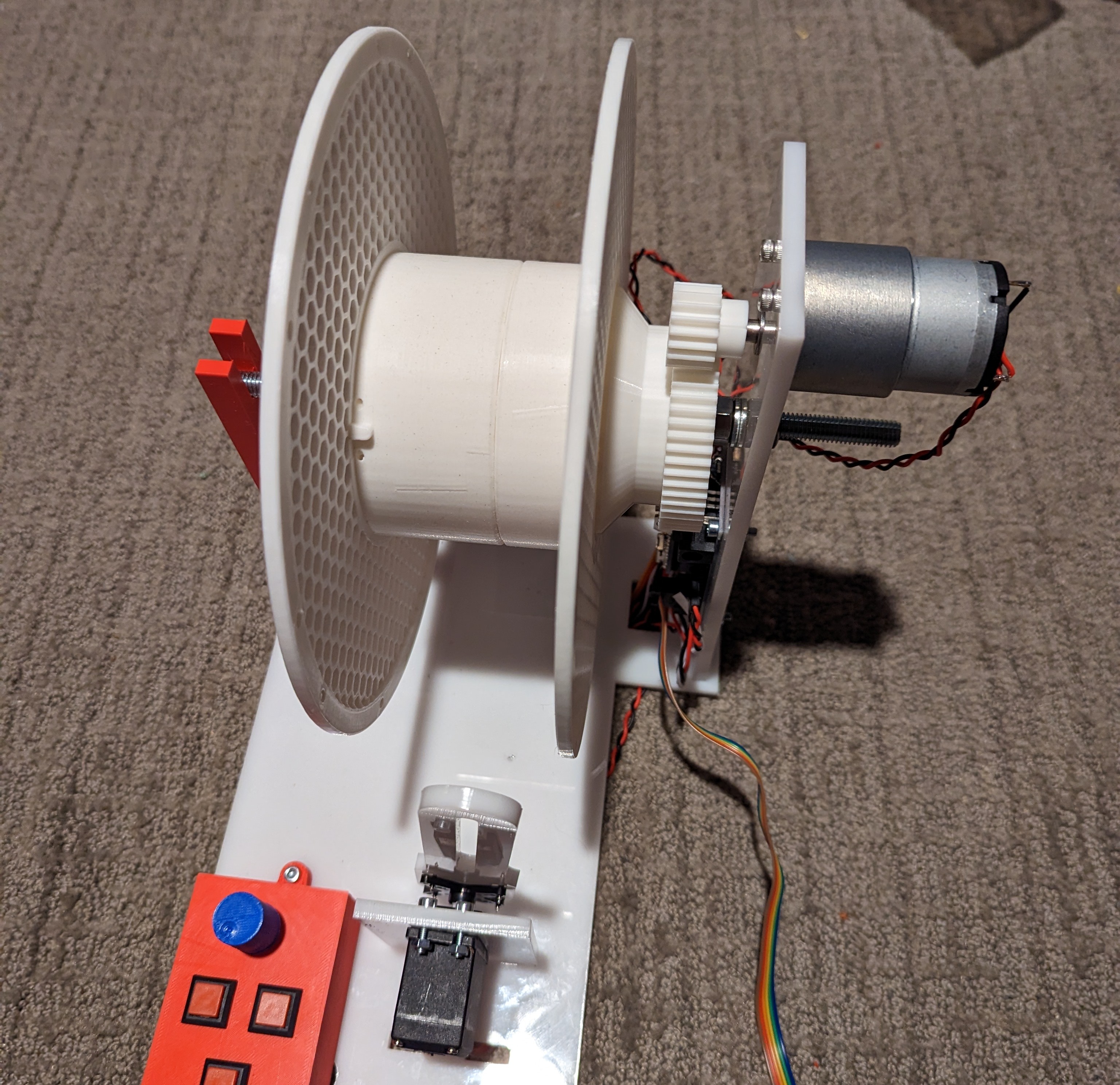FilaWinder Bambu Spool by djunod | Download free STL model | Printables.com