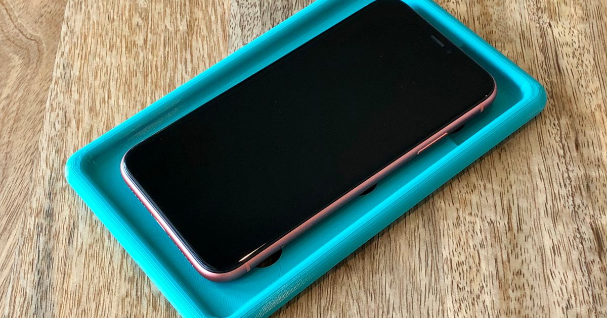 Phone tray by MattG | Download free STL model | Printables.com