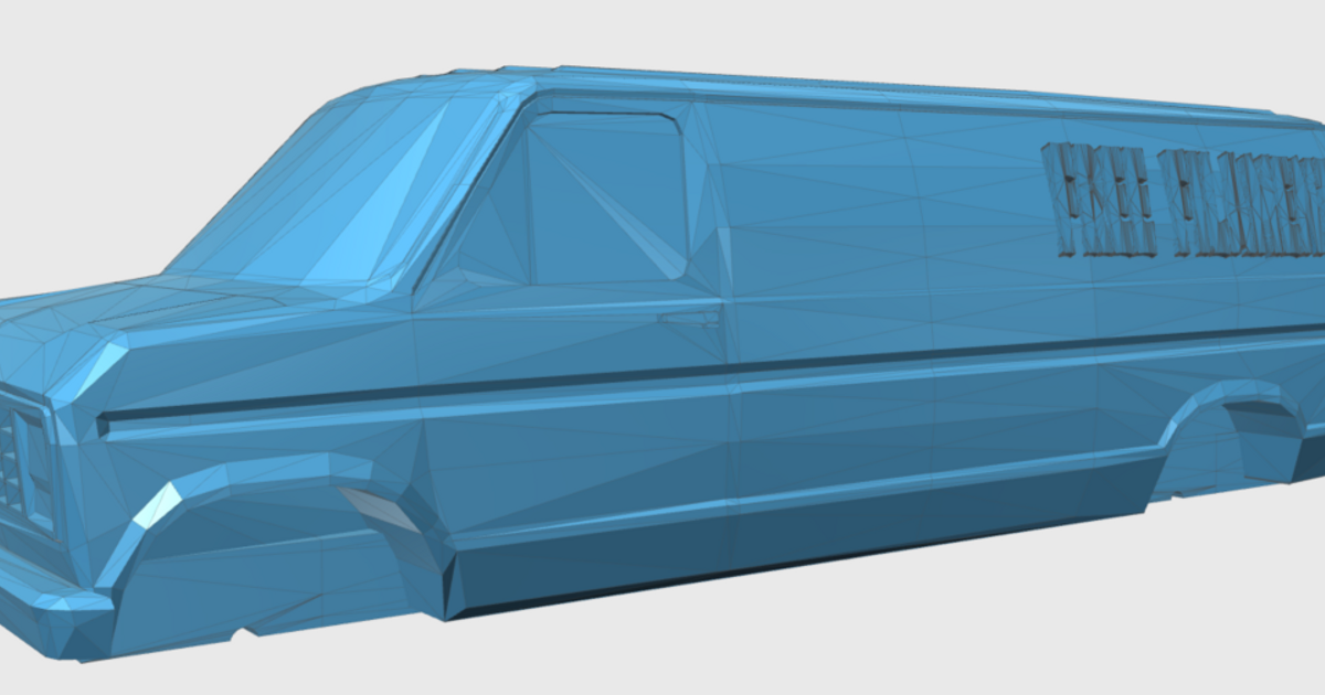 Free Filament Van Remix by BuildersMark | Download free STL model ...