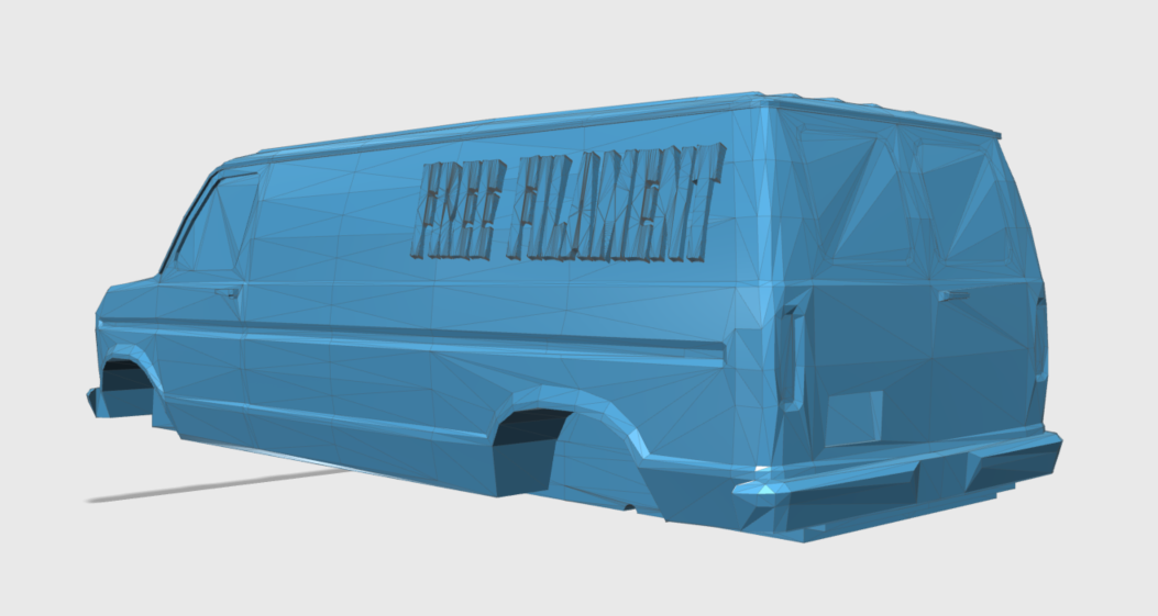 Free Filament Van Remix by BuildersMark | Download free STL model ...