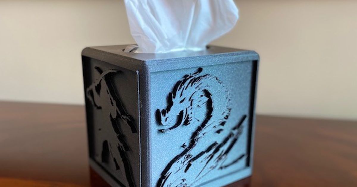 Guild Wars Tissue Box Cover by Devmiser | Download free STL model ...