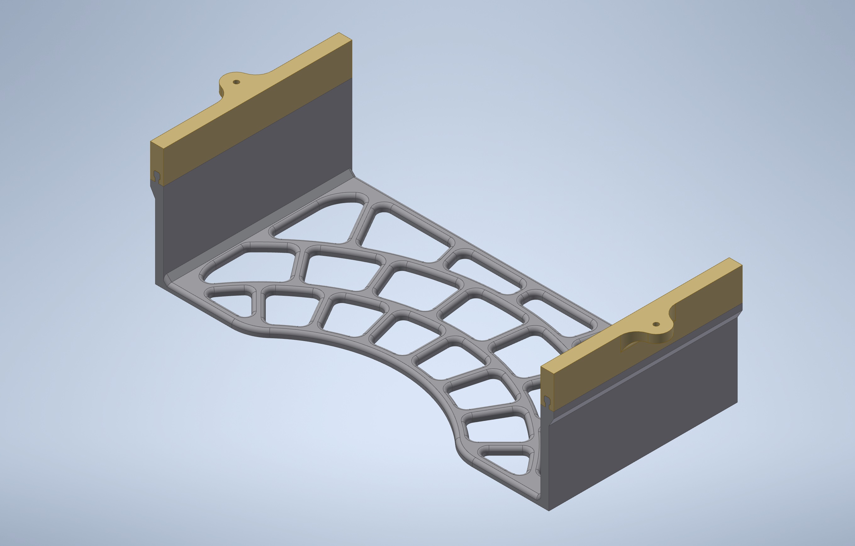 Block Notes Shelf - Modular - Under Desk by Chya | Download free STL ...