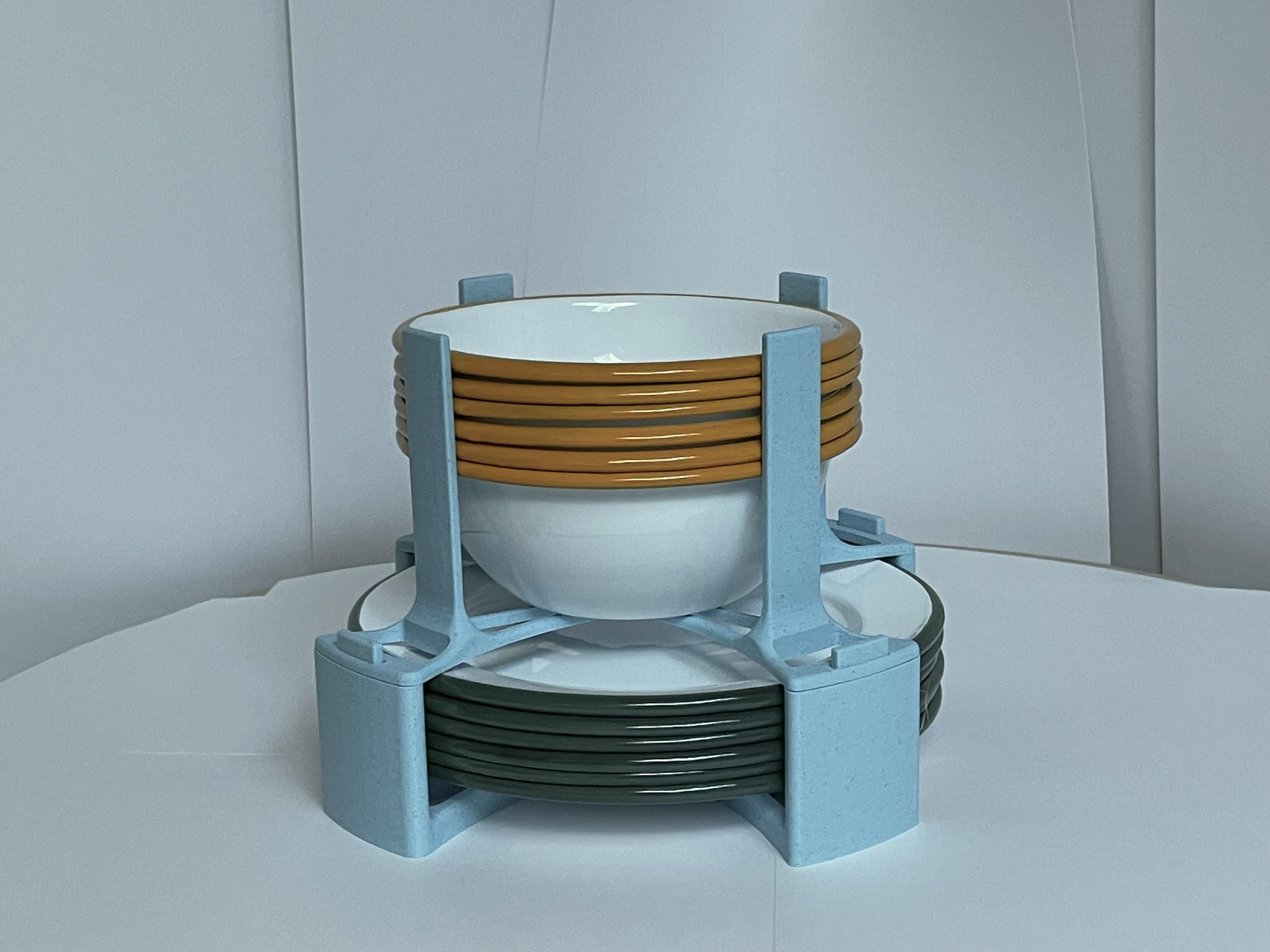 Eriba Troll Plate and Dish Stacker by scuffster | Download free STL ...