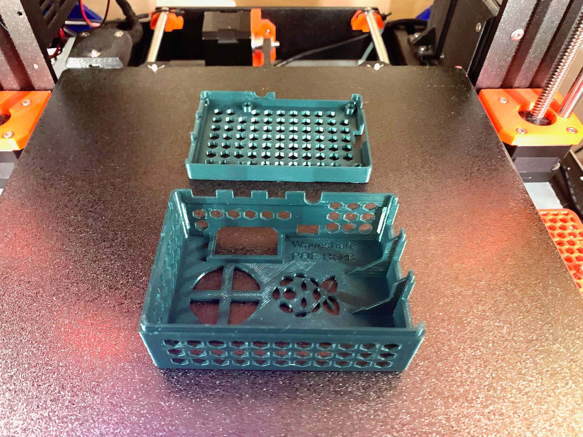 Case for a Raspberry Pi 4b + Waveshare POE HAT B or C by JFdL | Download free STL model ...