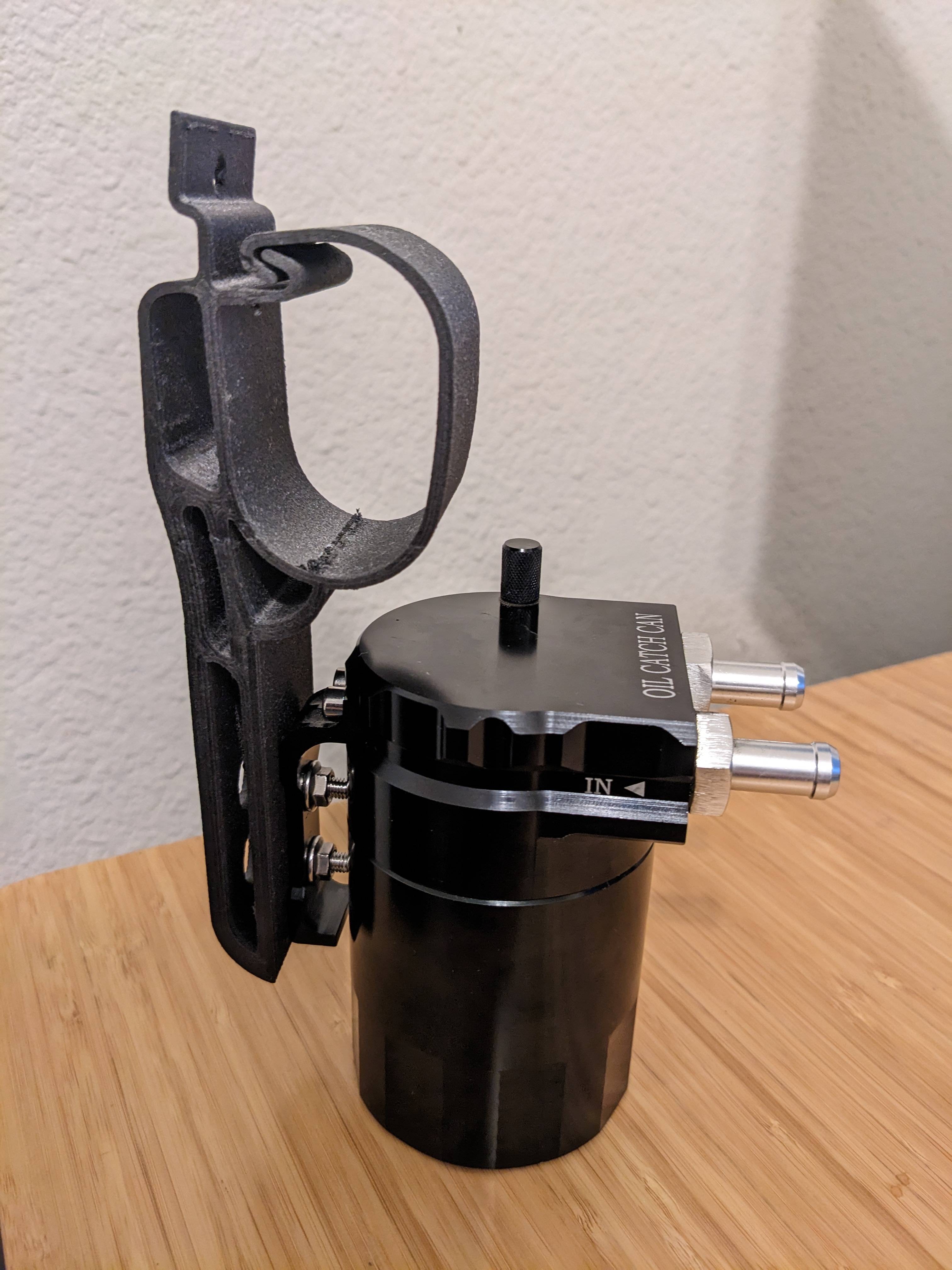 Oil Catch Can Firewall Mount for 92-97 OBS Ford F-Series Truck for Evil ...